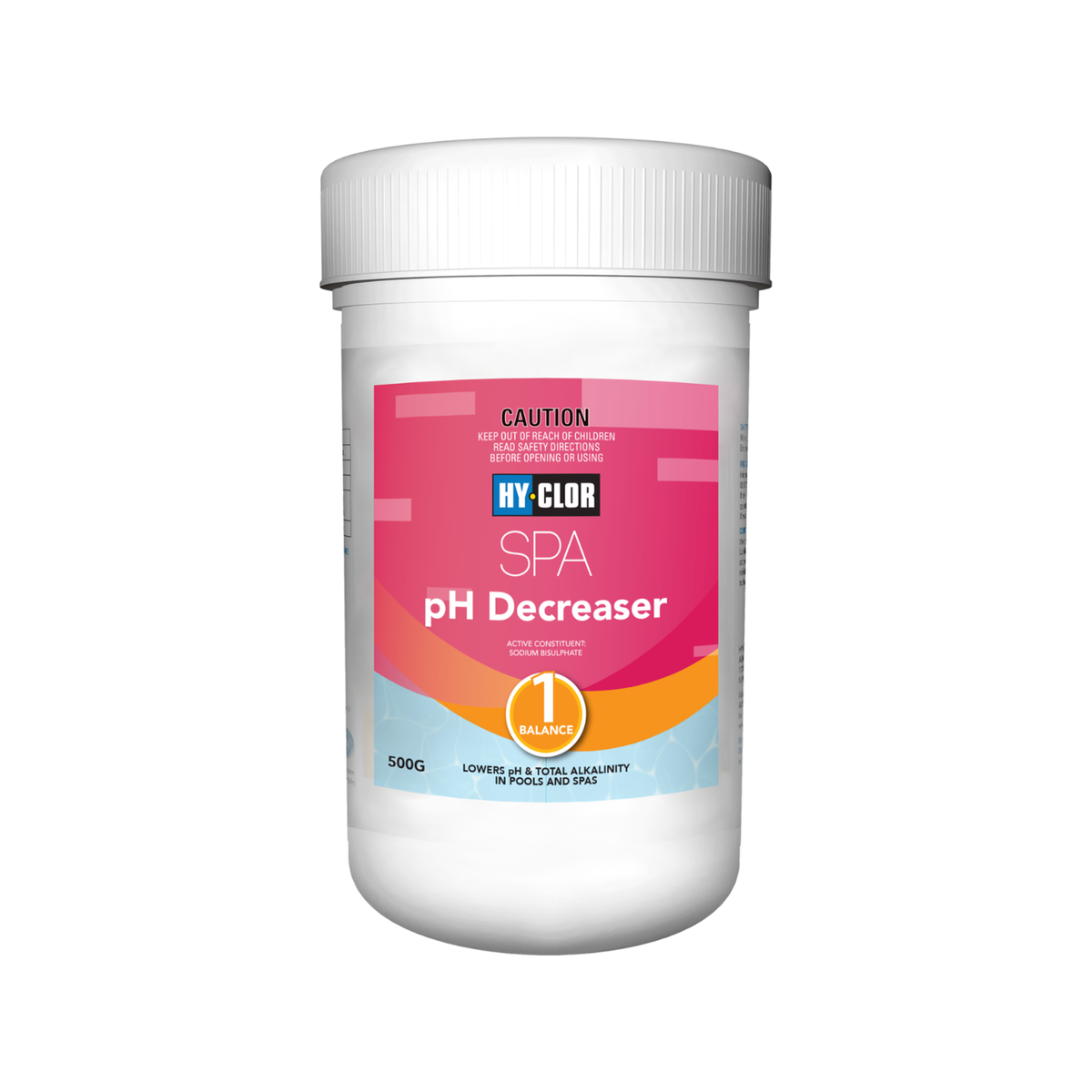 Hy-Clor 500g Spa pH Decreaser - Bunnings New Zealand