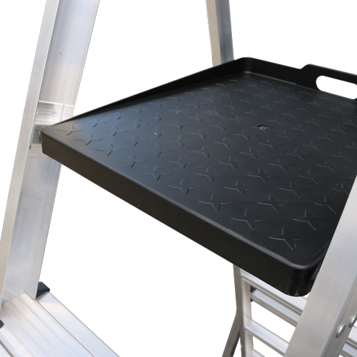 Gorilla 150kg 5 - 8 Step Silverback Adjustable Platform Ladder With ...