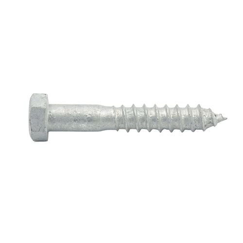 ZENITH M12 x 75mm Hot Dip Galvanised Hex Head Coach Screws - 12 Pack ...