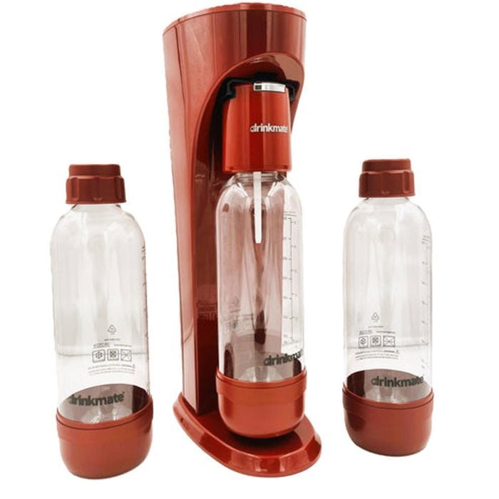 OmniFizz 1L Bundle - Drinkmate Sparkling Water & Soda Maker with 2 ...