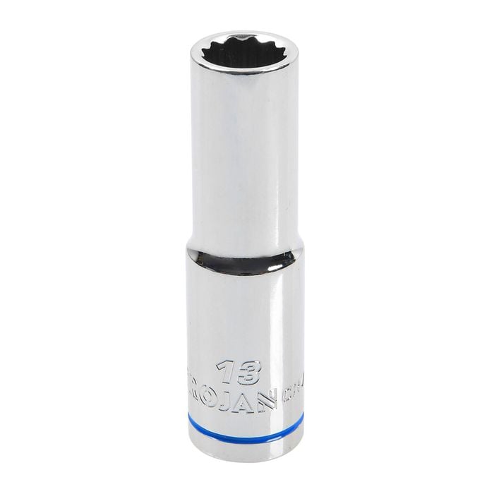 Trojan 13mm Deep Socket 1/2" Drive - Bunnings Australia