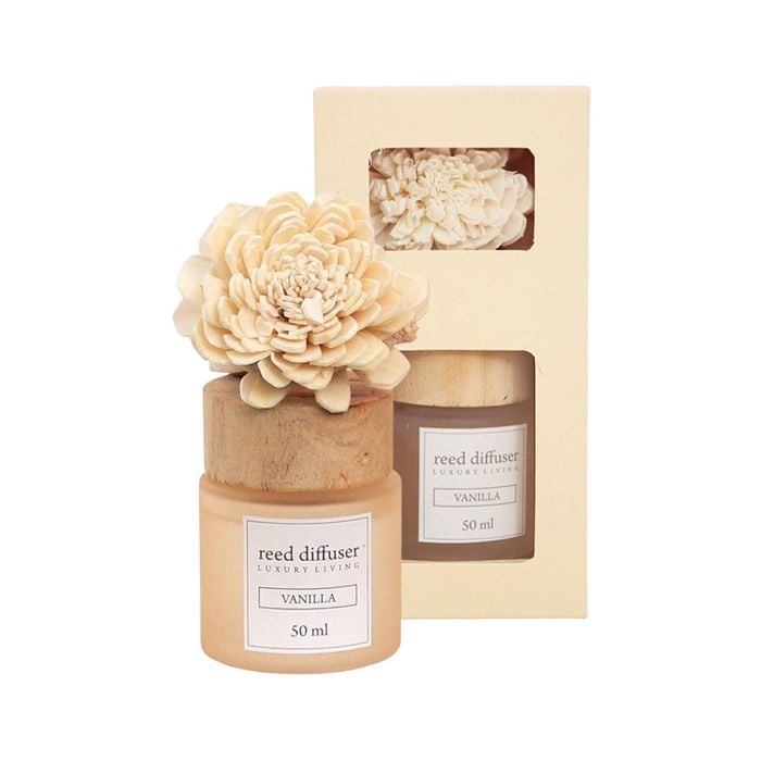 Urban Dried Sola Flower 50ml Scented Vanilla Reed Diffuser - Natural - Bunnings Australia