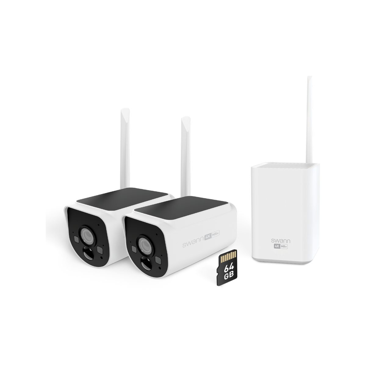 Swann MaxRanger 4K Solar Wireless Security System - 2 Pack - Bunnings ...
