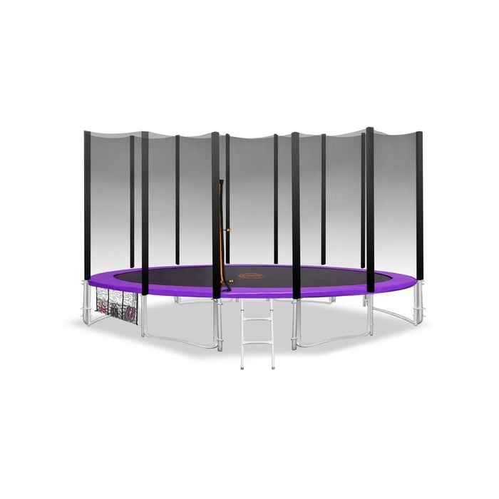 Kahuna Blizzard 12ft Trampoline - Purple - Bunnings Australia