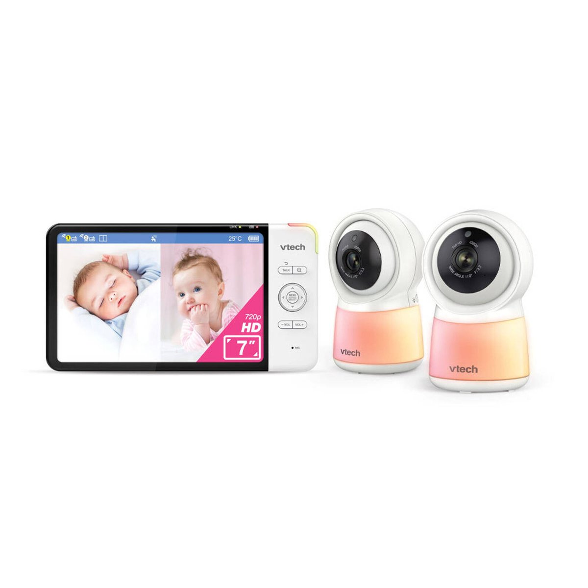 VTech 2-Camera HD Video Monitor With Remote Access - Bunnings Australia
