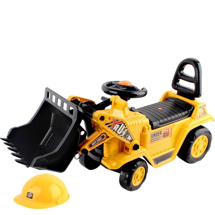 Keezi Ride On Car Toys Kids Excavator Bulldozer Sandpit Digger Car ...