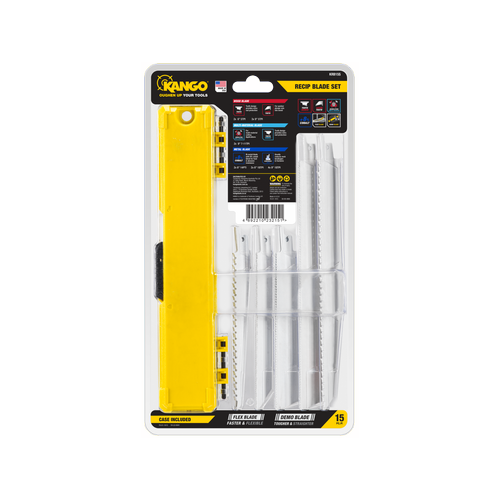 Kango 15-Piece Reciprocating Saw Blade Set - Bunnings Australia