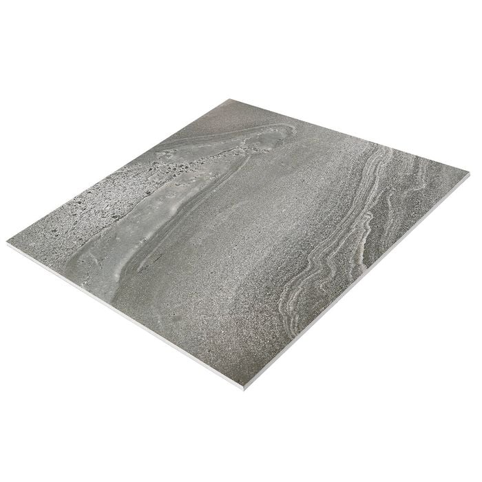 Duratile 60 x 60cm Nero Porcelain Indoor Floor / Wall Tile - 3 Carton ...