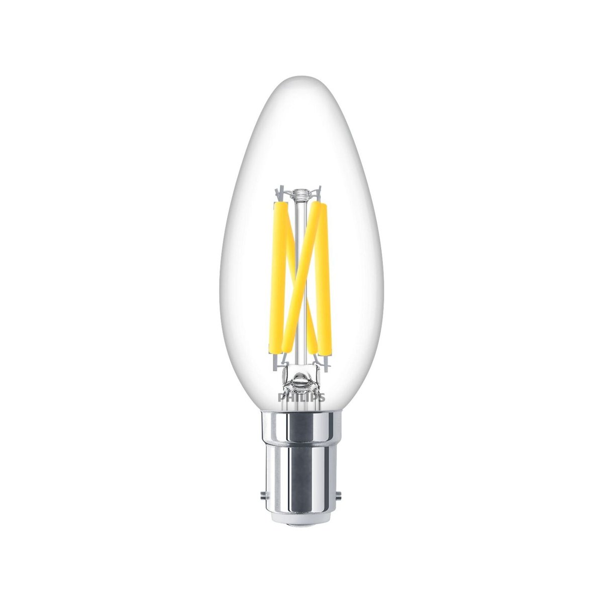 Philips B35 B15 LED 470Lm Clear 3.5W Filament - Bunnings Australia