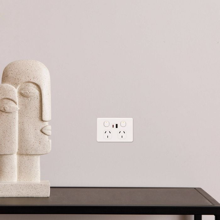 DETA S-line Double Power Point With USB A+C PD20W Fast Charging ...