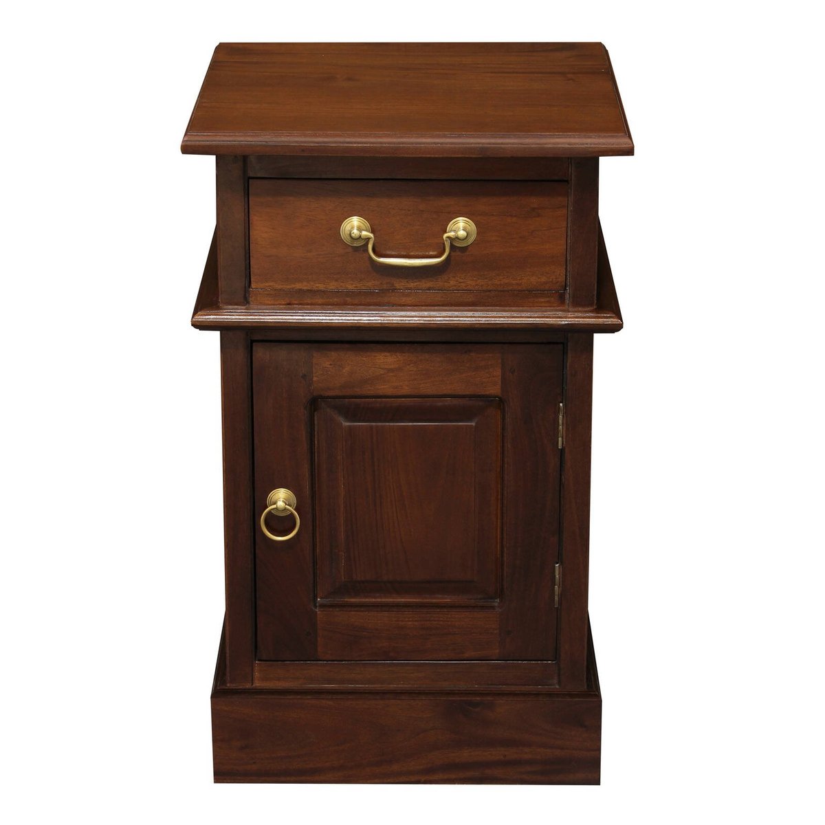 Centrum Furniture Tasmania 1 Door 1 Drawer Bedside Table - Right ...