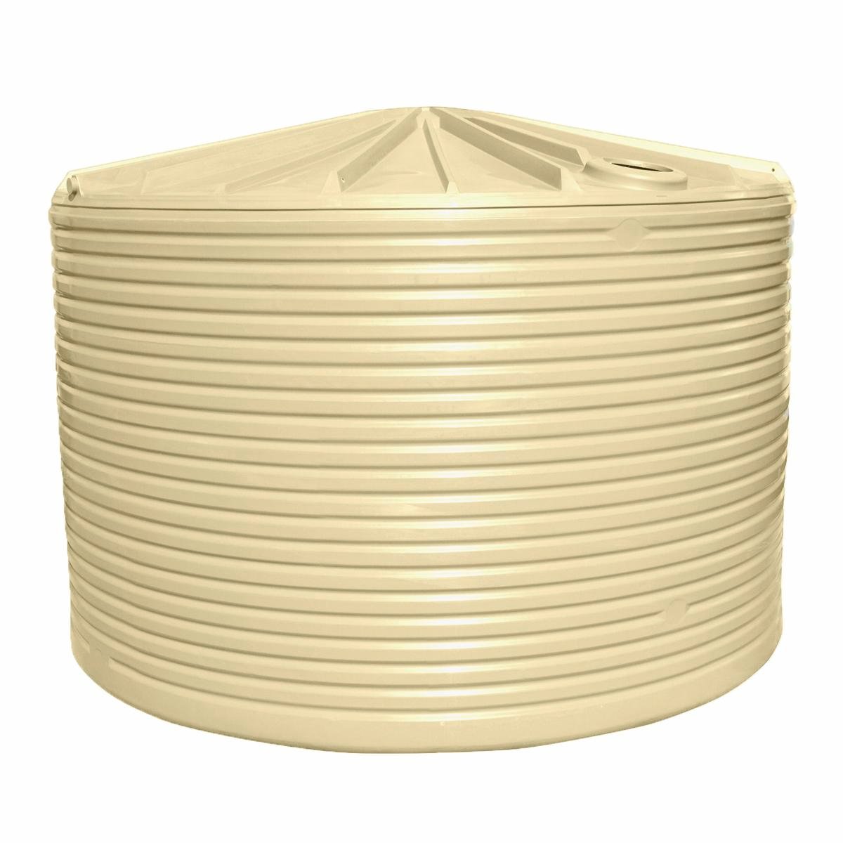 Clark Tanks 31800L Round Poly Water Tank - Smooth Cream - Bunnings ...