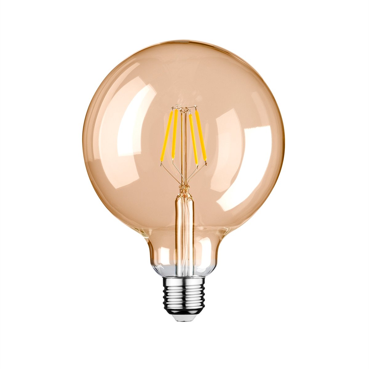 Luce Bella 4W 470lm Warm White Amber G125 LED ES Globe - Bunnings New ...