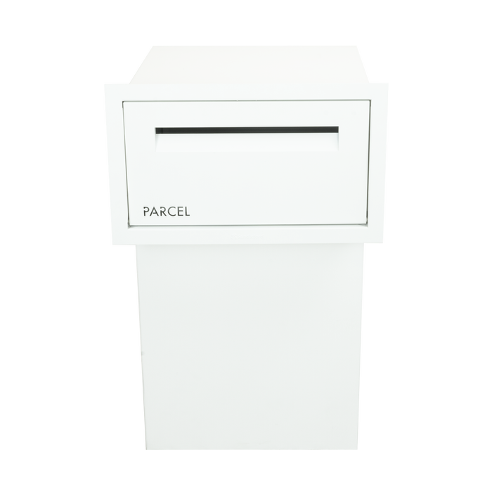 Sandleford 86cm White Matte Glenelg Parcel Letterbox - Bunnings New Zealand