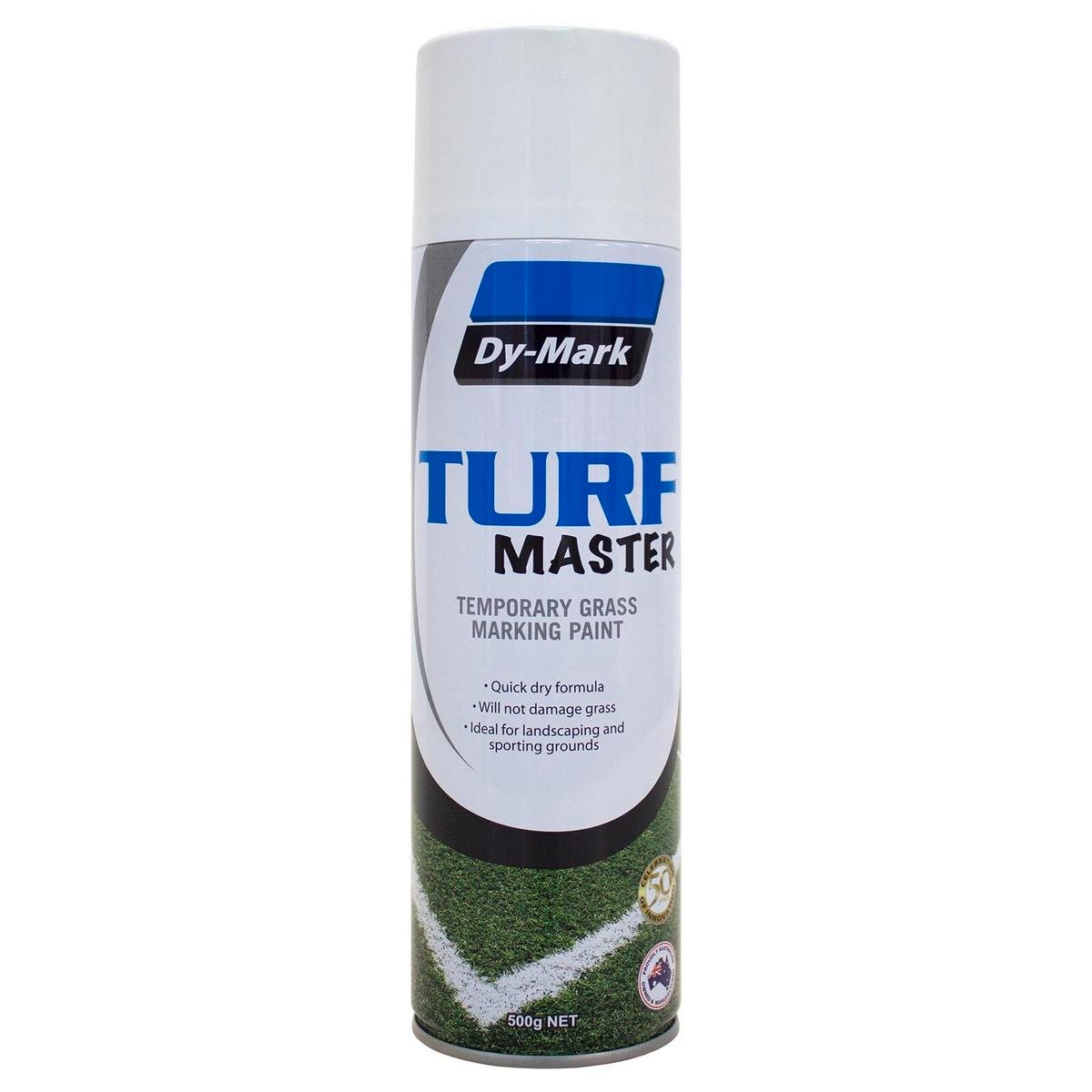 Dy-Mark 500g White Turf Master Grass Marking Paint - Bunnings Australia