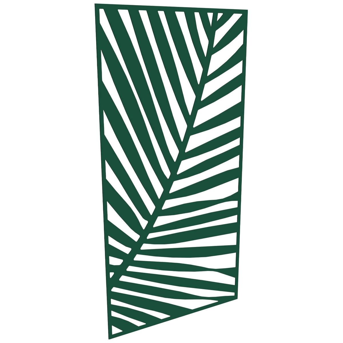 ProtectorAl 300-1200w x 1201-2400h Dark Green/Gloss White Palm Unframed ...