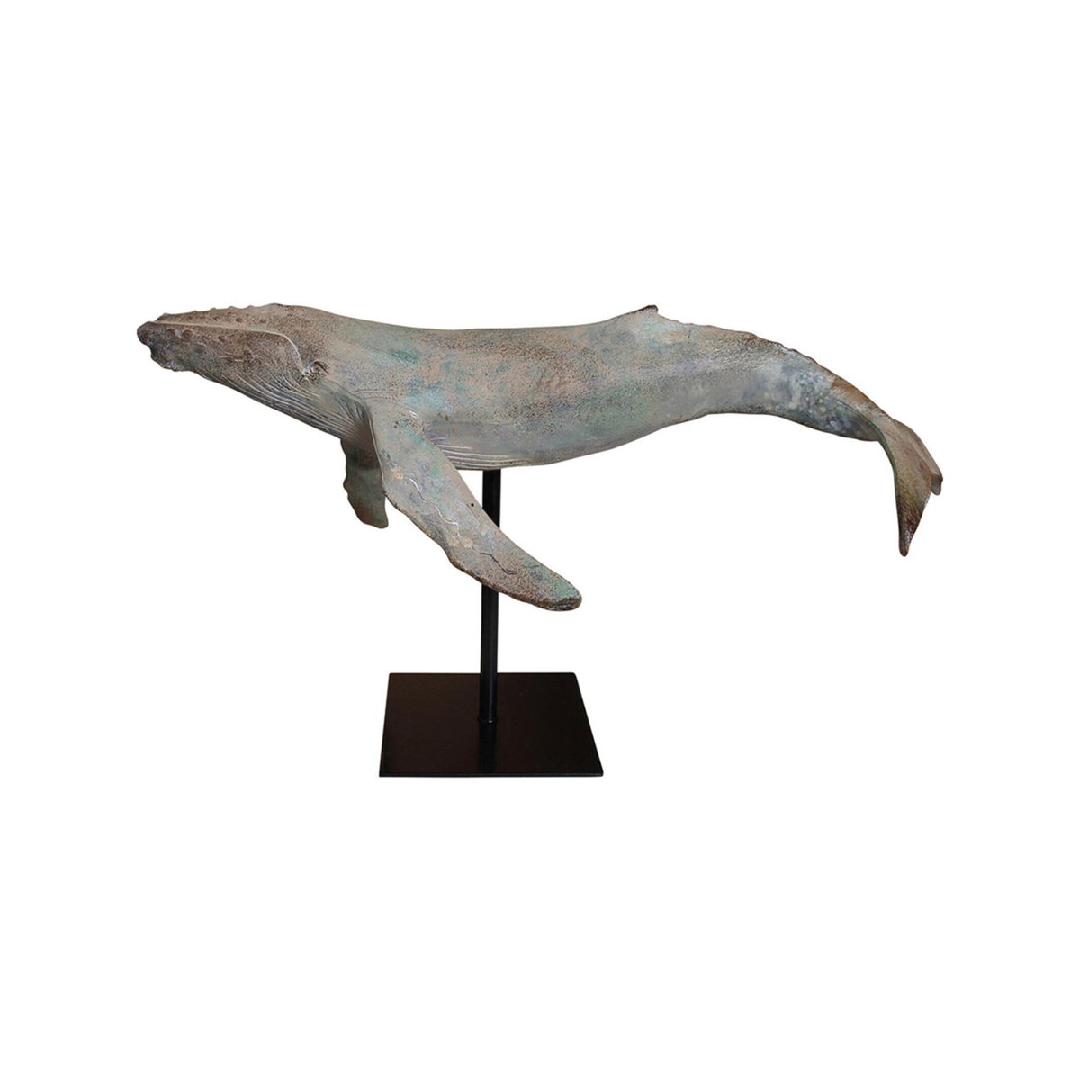 Resin 37cm Whale Home Decorative Figurine w/ Stand Wash - Bunnings ...
