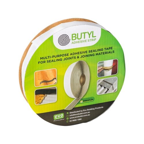 Butyl Adhesive Strip 10m Grey Sealing Tape - Bunnings Australia