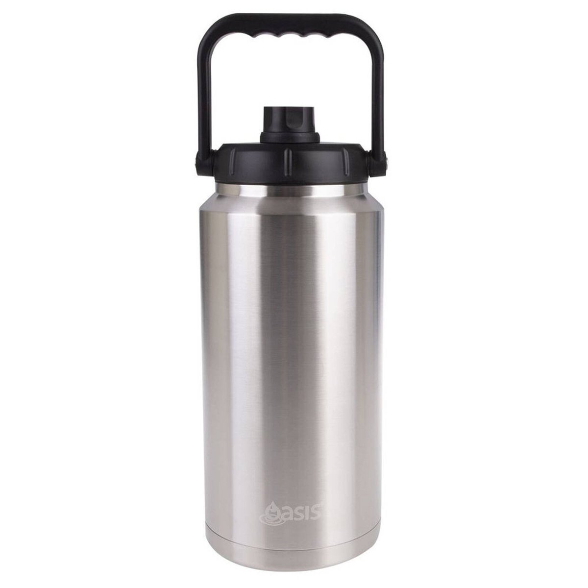 Oasis 3.8L Insulated Mini Jug Stainless Steel w/ Carry Handle - Silver ...