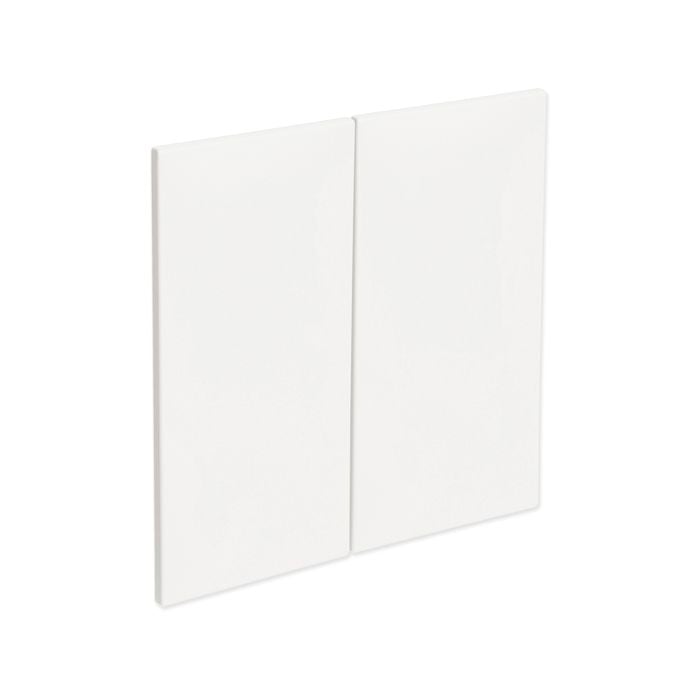 Kaboodle 600mm PK2 Macaroon Modern Rangehood Doors - Bunnings Australia