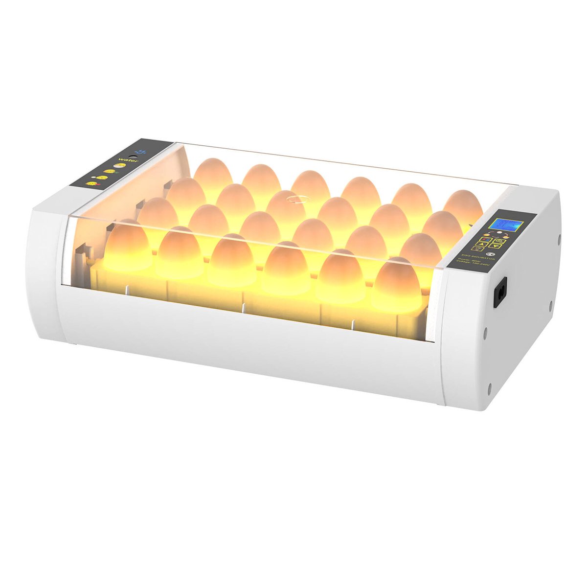 Advwin 24 Eggs Incubator for Hatching Eggs Automatic Egg Turner ...