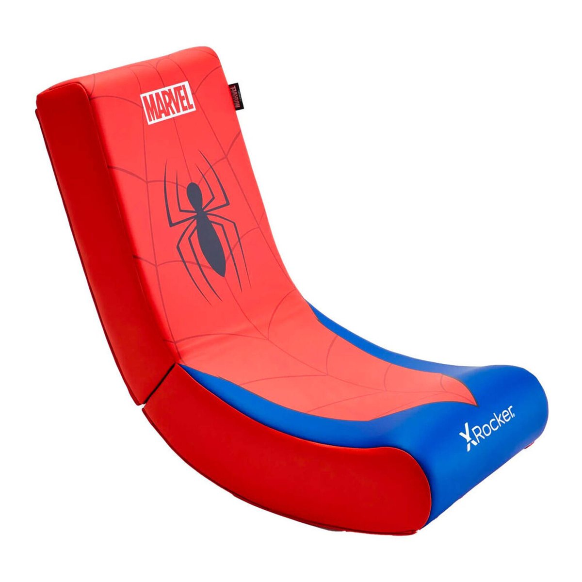 X Rocker Marvel Icon Junior Floor Gaming Chair - Spider-Man - Bunnings ...