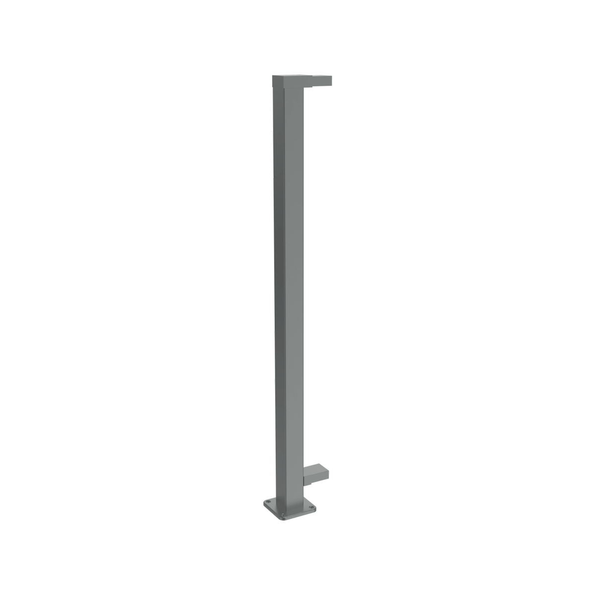 ProtectorAl 1010 mm H Monument Aluminium Flanged End Balustrade Post ...