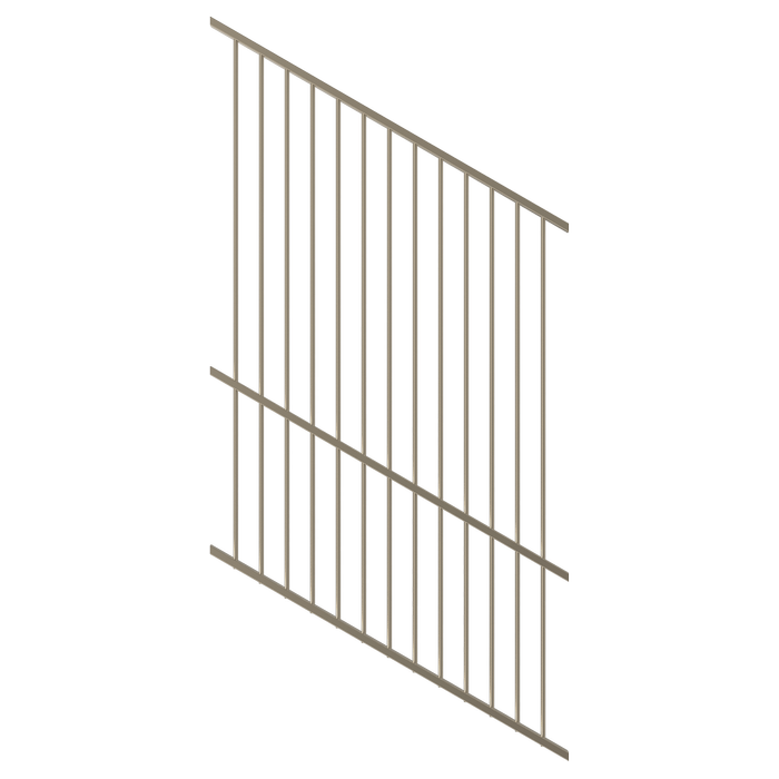 ProtectorAl 0350-1200W x 1800H Paperbark Raked 16-30º Flat Top Pool ...