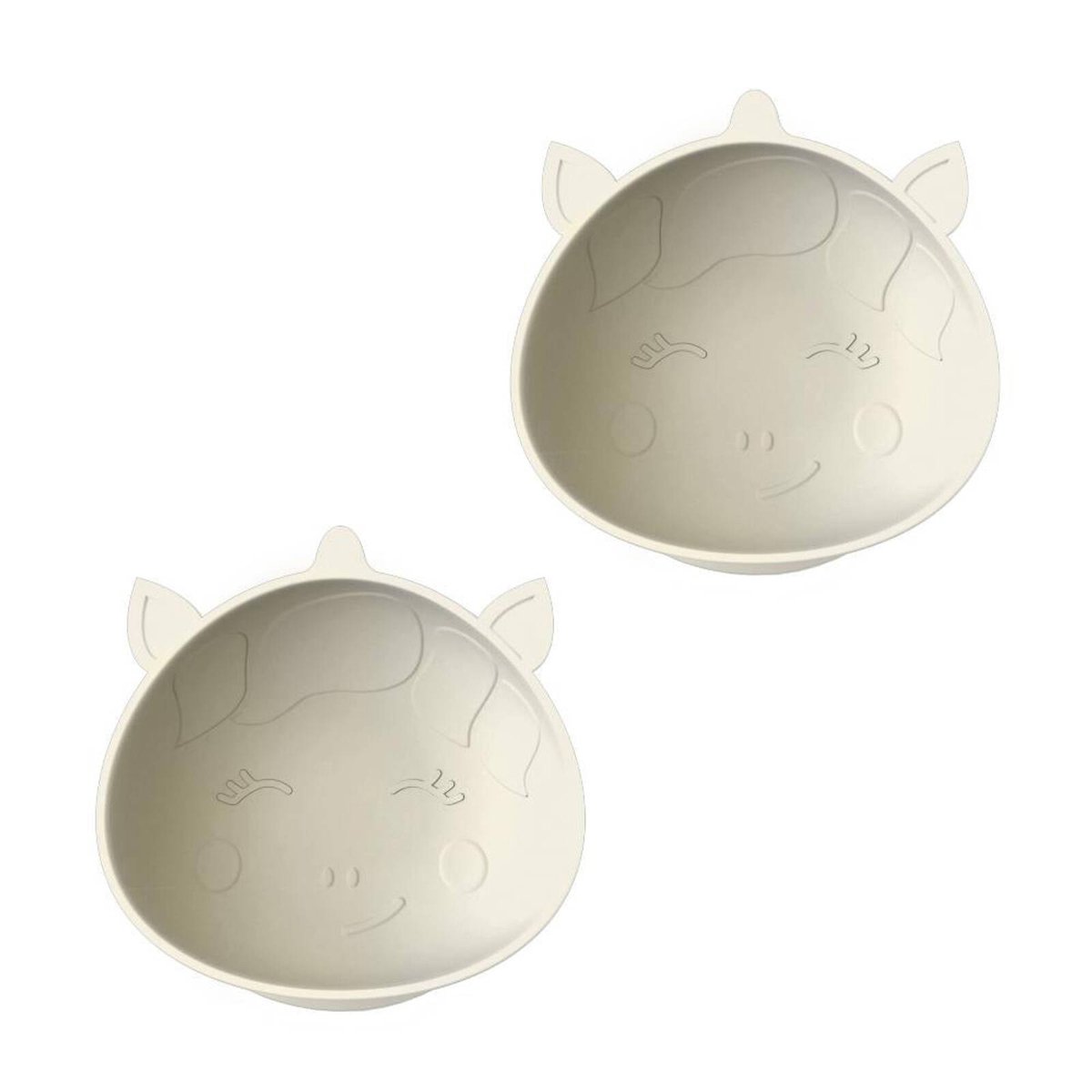 Melii Luxe Set of 2 Silicone Suction Bowls - Unicorn - Bunnings Australia