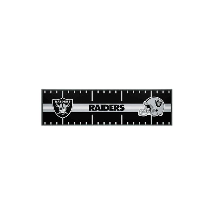 NFL Las Vegas Raiders Bar Runner Counter Top Mat 89x24cm - Bunnings ...