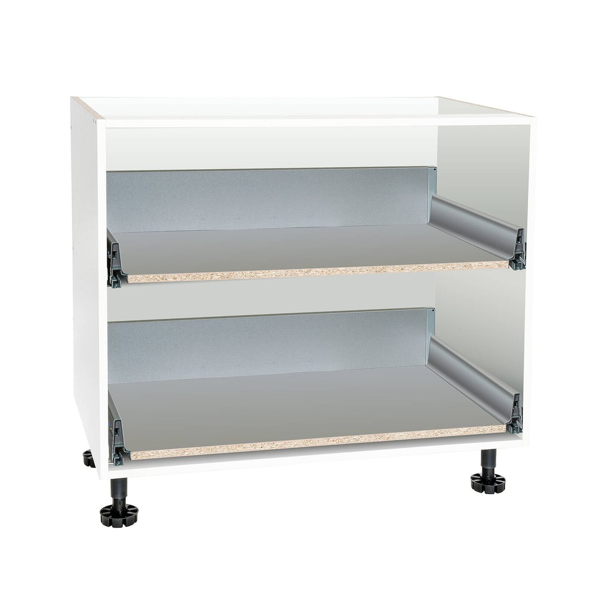 Kaboodle 900mm 2 Metal Sided Drawer Base Cabinet - Bunnings New Zealand