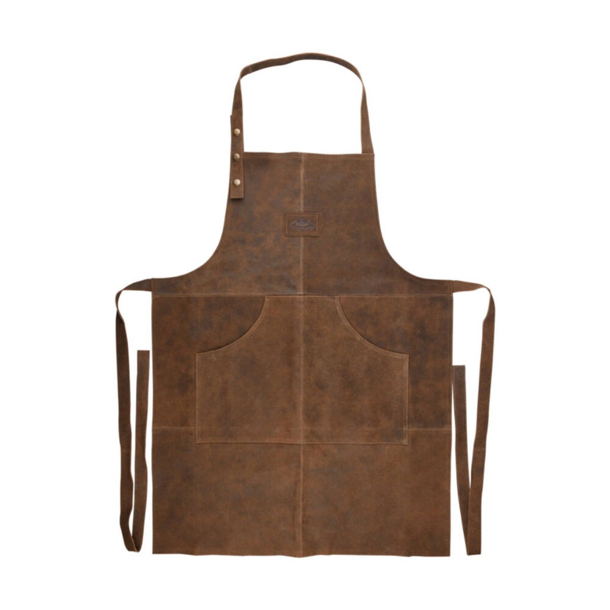 Esschert Design Leather BBQ Apron Indoor Outdoor Cooking Apparel 104cm ...