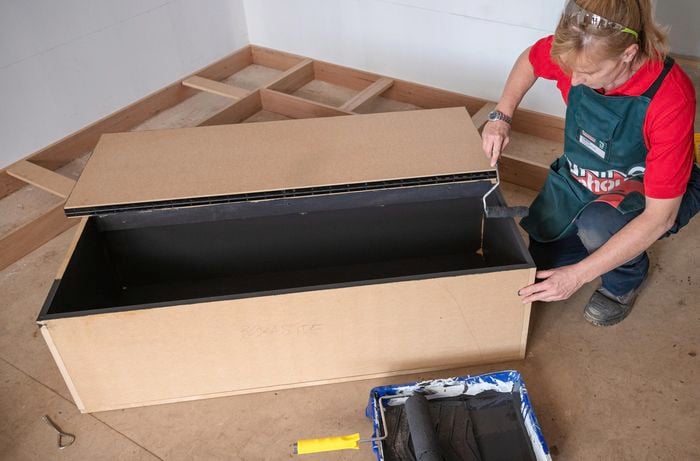 How To Build A Storage Bench Seat - Bunnings Australia