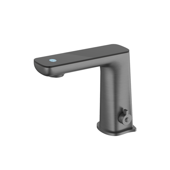 Nero Claudia Sensor Mixer With Black Top Display Gun Metal - Bunnings ...