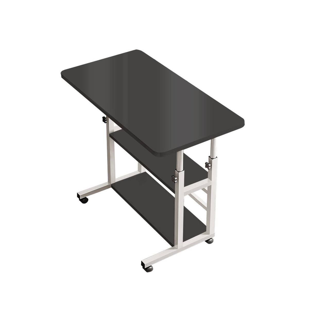 Foret Mobile Computer Study Bedside Desk Storage Stand Adjustable ...