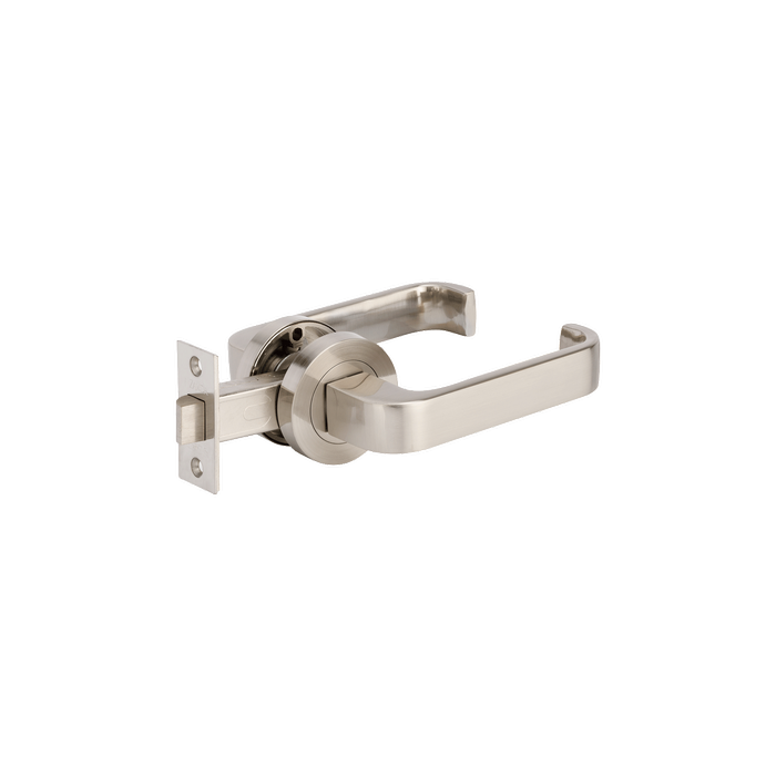 Zanda Brush Nickel Streamline Passage Set 7314.BN - Bunnings Australia