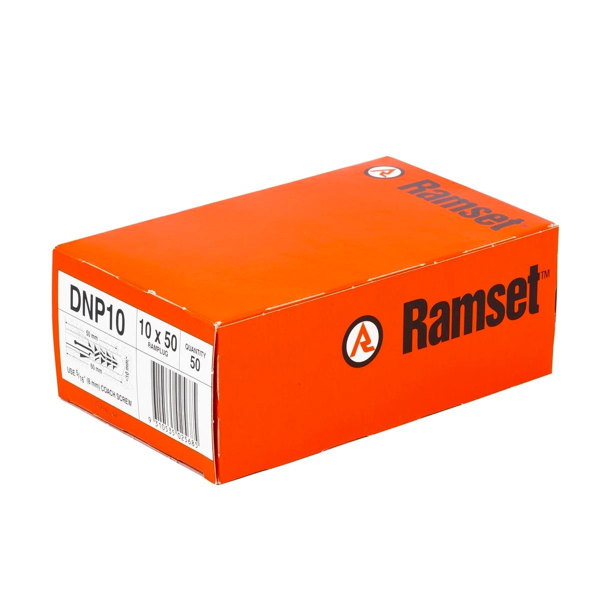 Ramset 10 x 50mm RamPlug - 50 Pack - Bunnings Australia