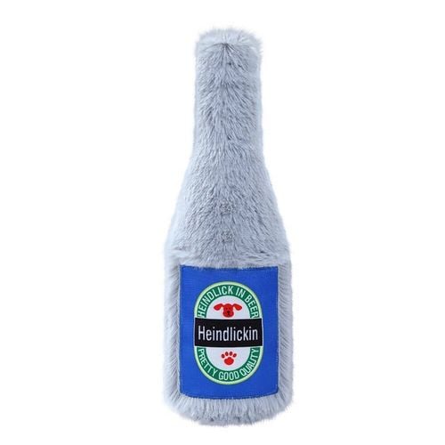3PK Paws & Claws Furry Beer Bottle Plush 22x8cm Assorted - Bunnings ...