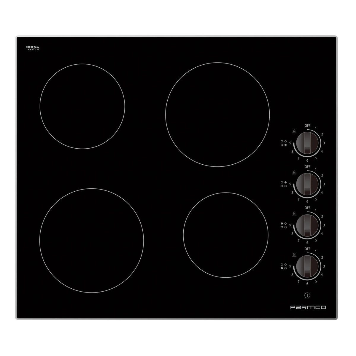 Parmco 600m Ceramic Aluminium Frame 4 Element Cooktop I Series 1 ...