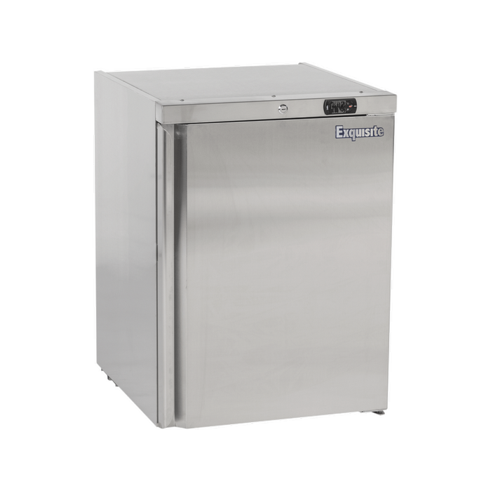 Exquisite One Solid Door Underbench Storage Refrigerators 140 Litre - Bunnings Australia