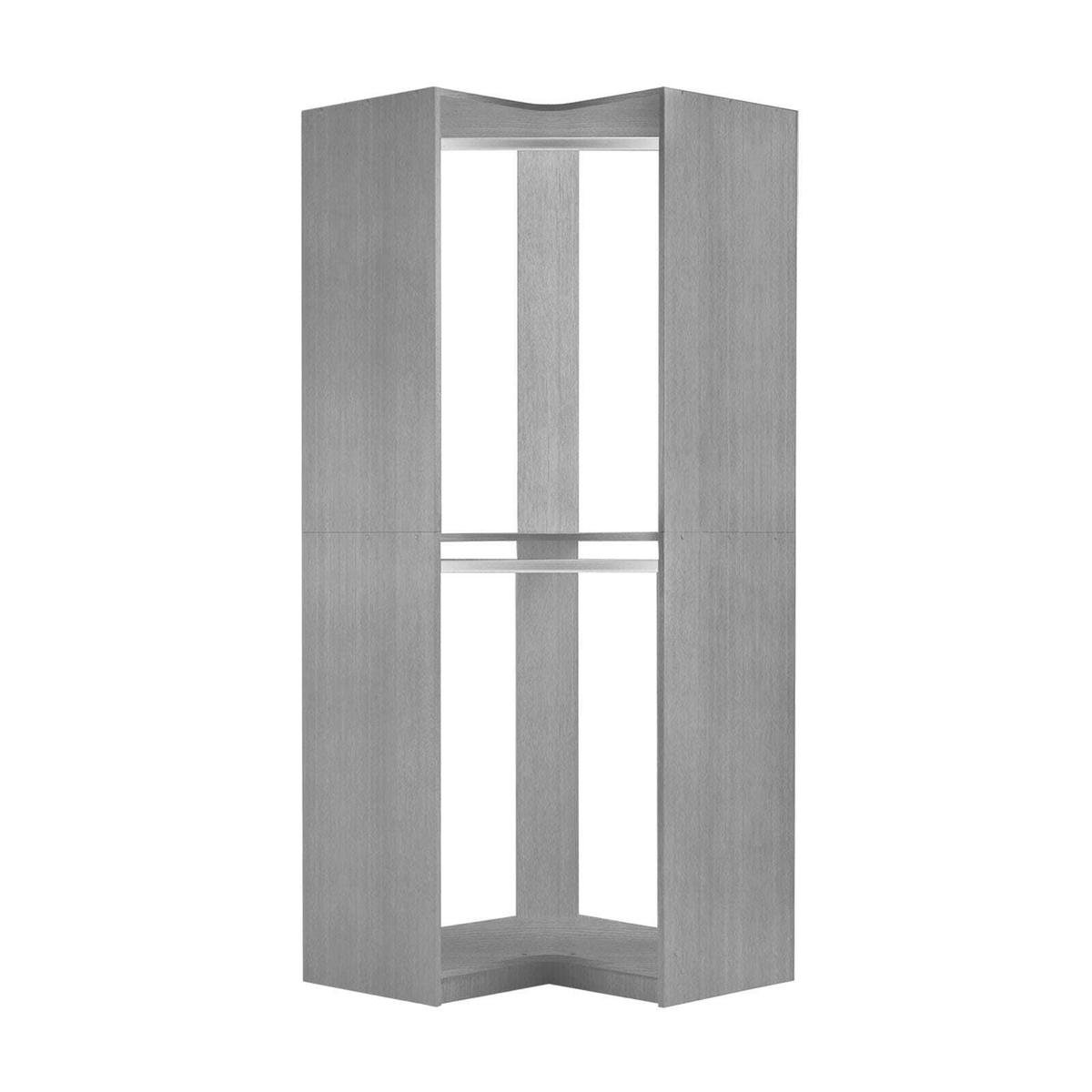 Lugna 1850 x 800 x 450mm Mist Double Corner Hanging Robe Insert ...