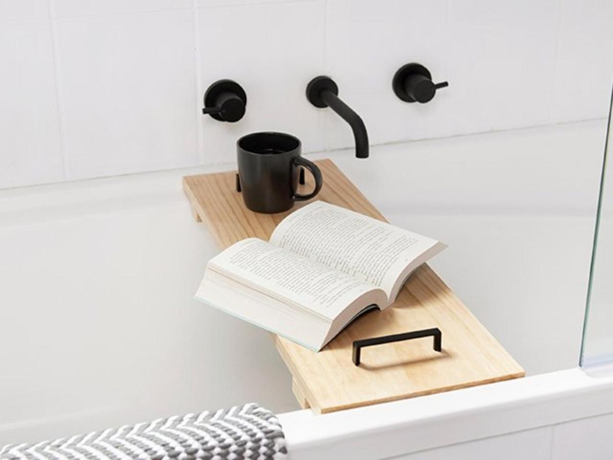 D.I.Y. Timber Bath Caddy - Bunnings Australia