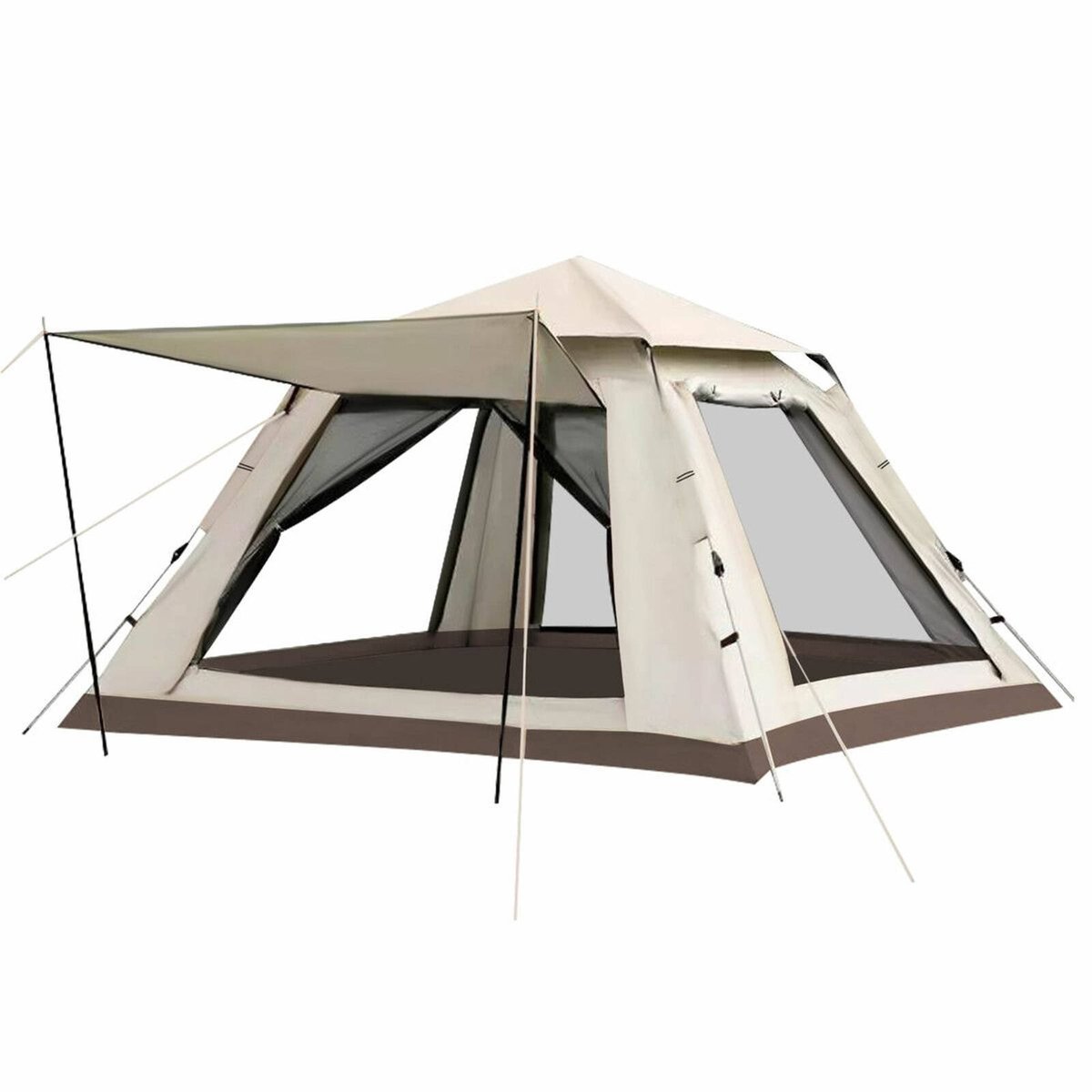 OGL Creamy White Tent 4 Person - Bunnings Australia