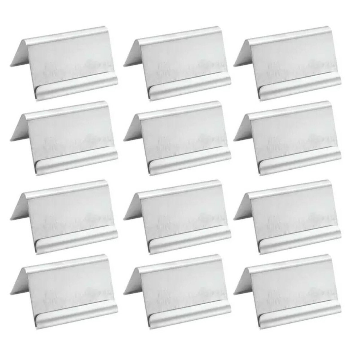 Trenton A-Frame Stainless Steel Buffet Card Holder 60mm - Set of 12 ...