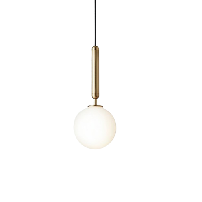 Amonson Lighting Omo Single Pendant Light - Opal - Bunnings Australia