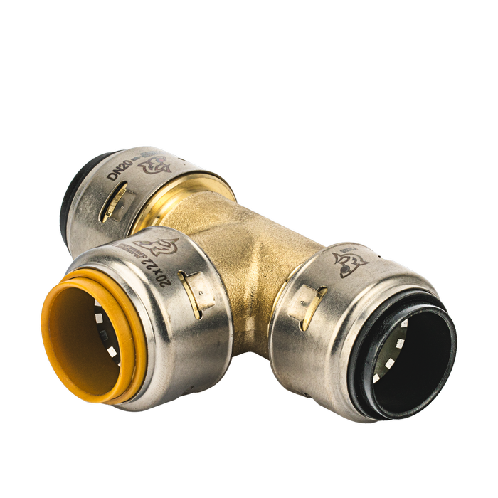 SharkBite Max DN20 x DN20 x 20mm PEX/Copper Conversion Tee - Bunnings ...