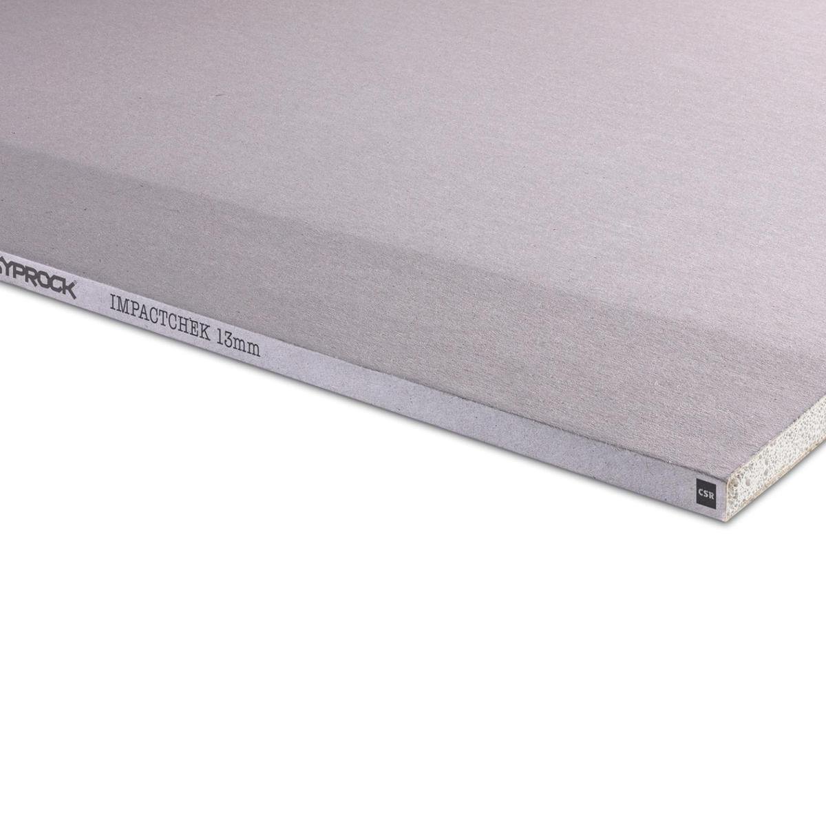 Gyprock CSR 3000 x 1200 x 13mm Impactchek Plasterboard RE - Bunnings ...
