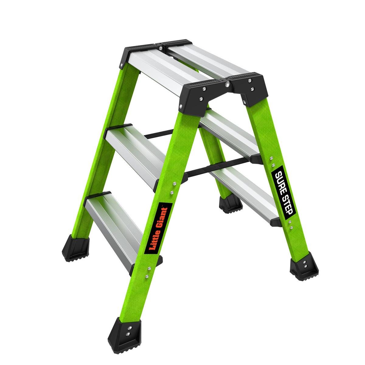 Little Giant 150kg 3 Step Sure Step Ladder LSST3 - Bunnings New Zealand