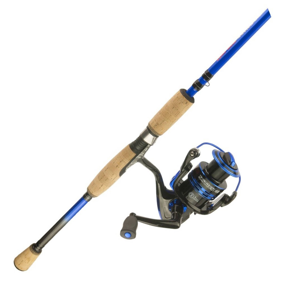 7ft Rapala X-Stick 6-12lb Rod and Reel Combo with Cork Grips and 4 ...
