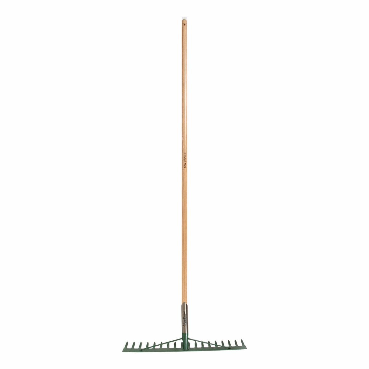 Cyclone 18T Trade Rake with Timber Handle - Bunnings Australia